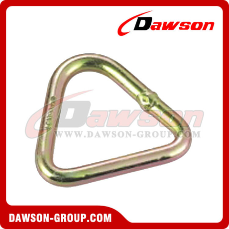BS 3000KG / 6600LBS Delta Ring, 50mm Zinc Plated Round Delta Ring ...