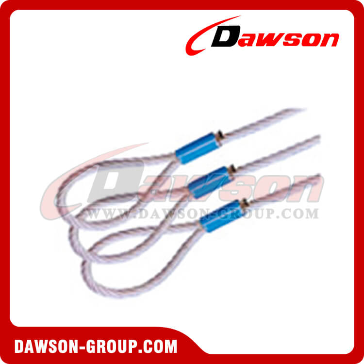 Swaged Soft Eye Slings, Wire Rope Sling - Dawson Group Ltd. - China ...