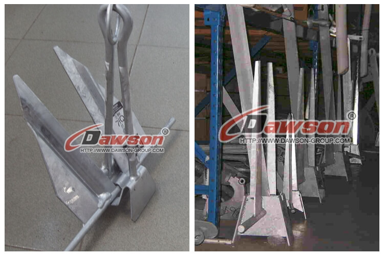 Stainless Steel Danforth Anchor for Yacht - Dawson Group Ltd. - China ...