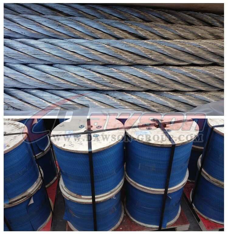 Steel Wire Rope (6×19M-FC)(6×19M-IWRC), Oilfield Wire Rope, Steel Wire ...
