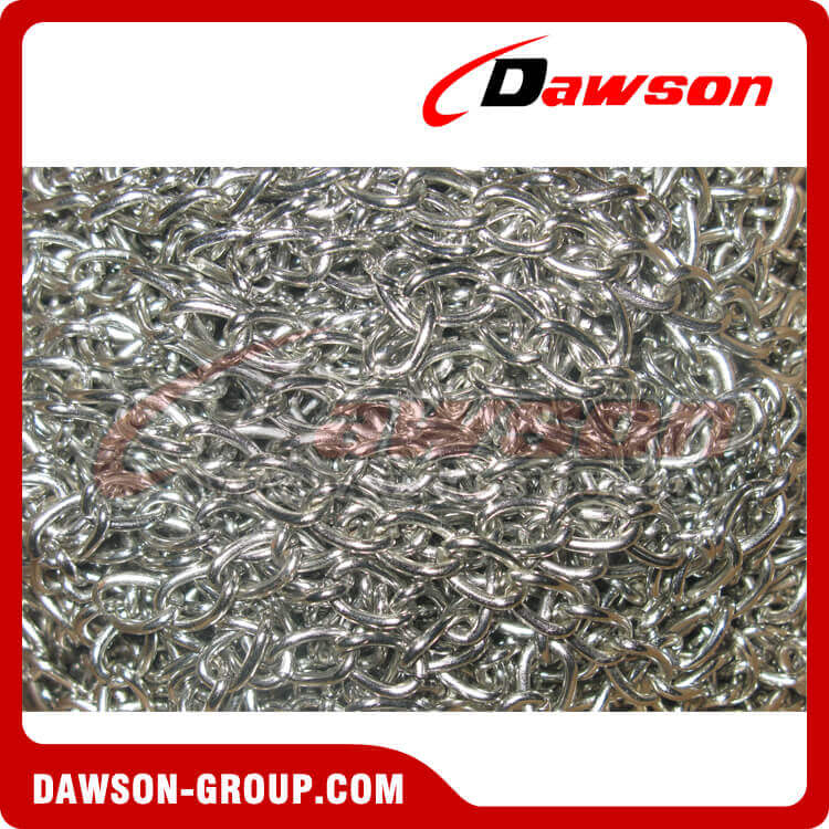 NACM1990 Machine Chain Twist Link, stainless steel chains, alloy chain ...