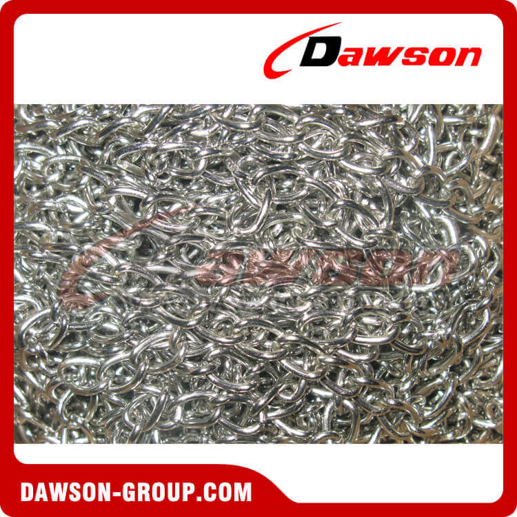 NACM1990 Machine Chain Twist Link, stainless steel chains, alloy chain ...