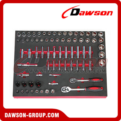 Tool Cabinet With Tools, 1/2" DR. sockets, deep sockets - Dawson Group ...
