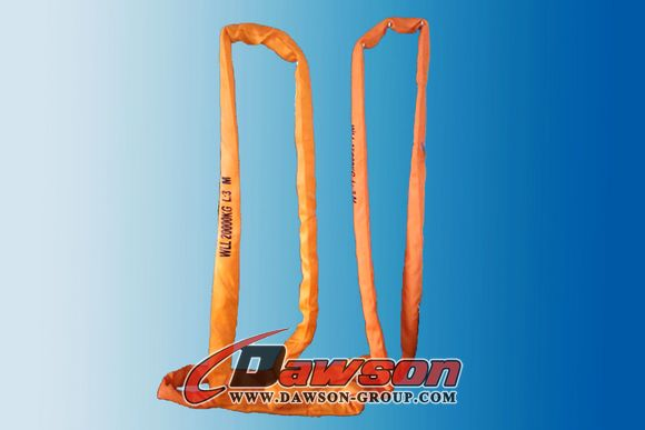 WLL 20T 20000kg Polyester Round Slings, Heavy Duty Textile Round ...