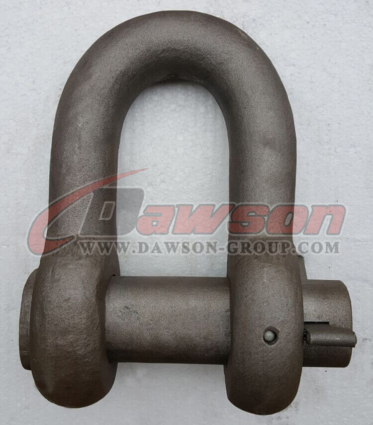 Grade U2 / U3 Black Bitumen Coated Round Pin / Oval Pin Forelock End ...