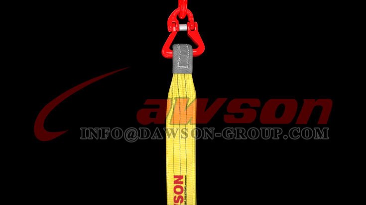 G80 Connector Coupling Link For Webbing Sling, Grade 80 Forged Alloy ...