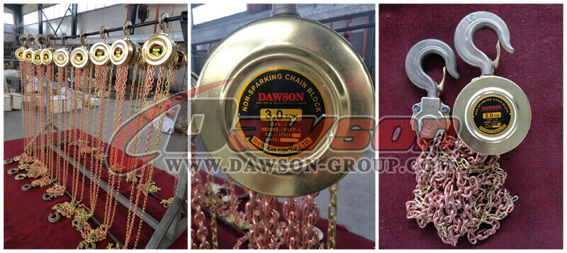 0.5T 1T 1.5T 2T 3T 5T 10T 15T 20T 30T Spark Proof Chain Hoist ...