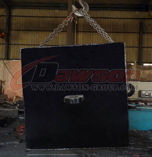 Square Concrete Mooring Sinker for Offshore Engineering, Square ...