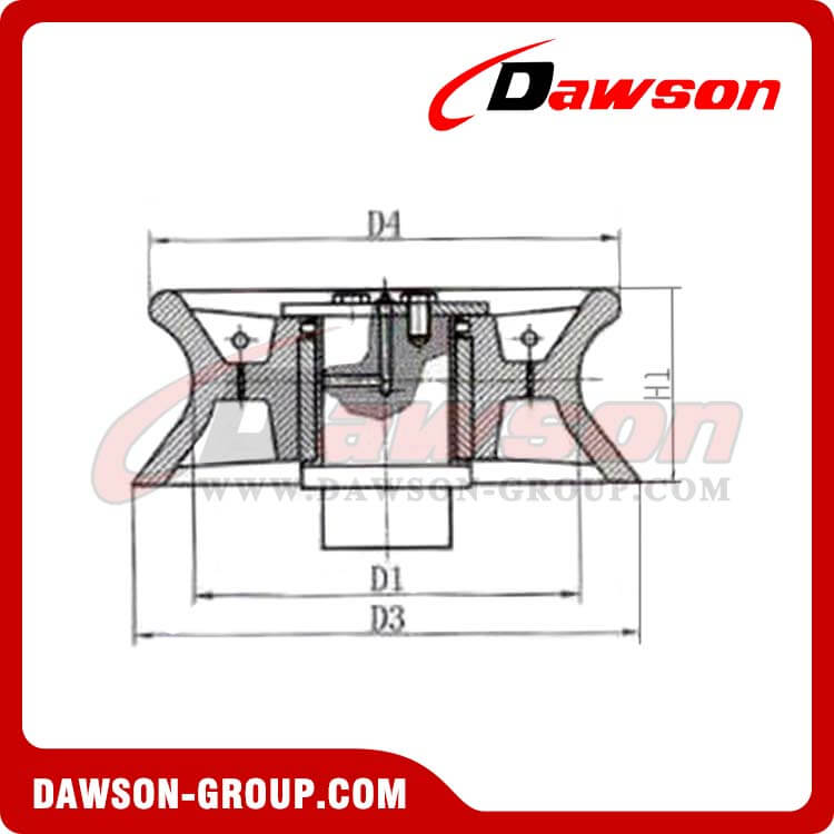 DIN 81906 Warping Roller - Dawson Group Ltd. - China Manufacturer ...