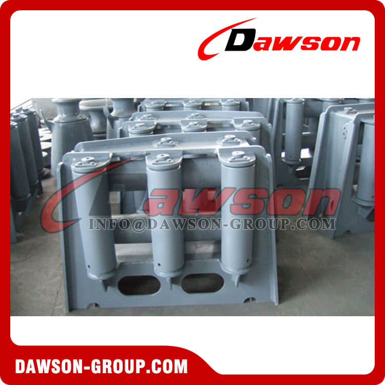 9 Rollers Fairlead, Universal Fairlead with 9 horizontal rollers - Dawson Group Ltd. - China ...
