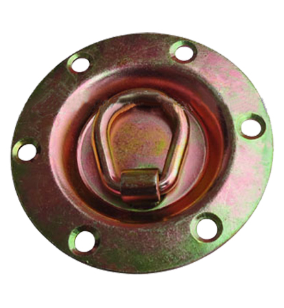 BS 4000kgs/8800lbs Recessed Mounting Rope Ring, Black Painted Recessed ...