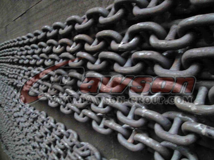 16mm to 70mm U2 U3 Hot Dip Galvanized or Painted Black Studless Link ...