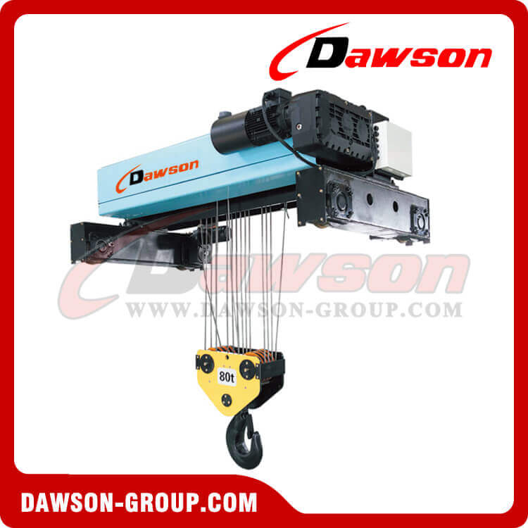 Double Girder Electric Wire Rope Hoist, double girder crane, double ...