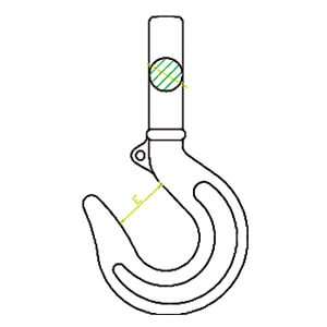 Forged Block Hook, block hook, forged block hook - Dawson Group Ltd ...