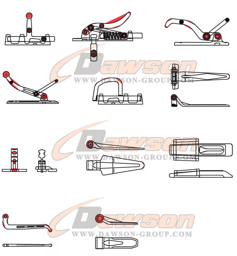 DS164 DS165 DS209 RTJ Cluster Hook, Towing Cluster Hook Assembly, G70 ...
