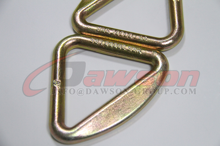 BS 4500kgs/9900LBS 2 inch Delta Ring, 2" 50MM Forged Steel Delta Rings ...