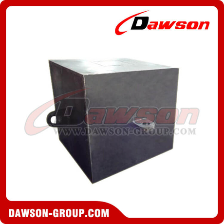 Square Concrete Mooring Sinker for Offshore Engineering, Square ...