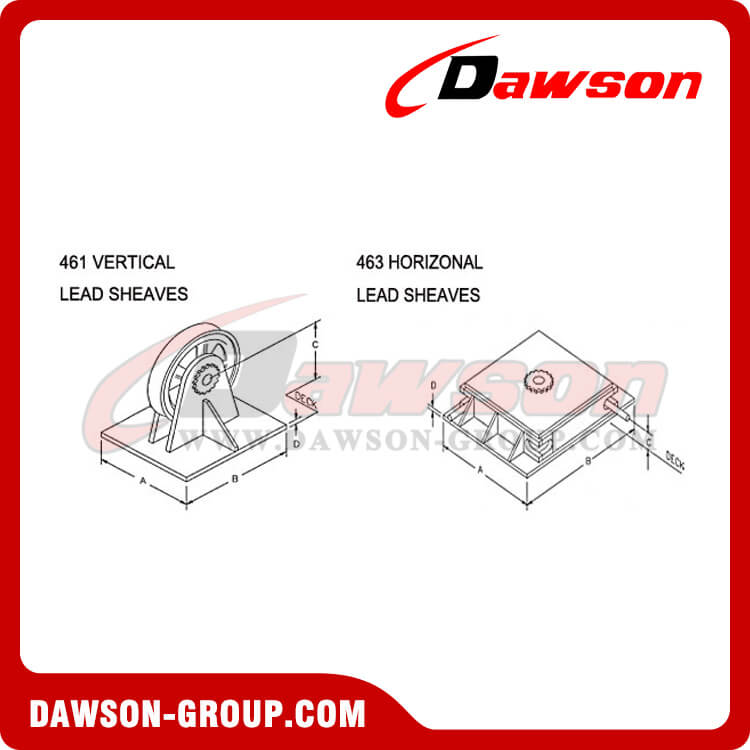 Horizontal Lead Sheave - Dawson Group Ltd. - China Manufacturer ...