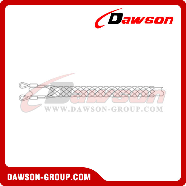 Double Eye Cable Socks Type B, Double Weave Grips, Wire Mesh Grips ...