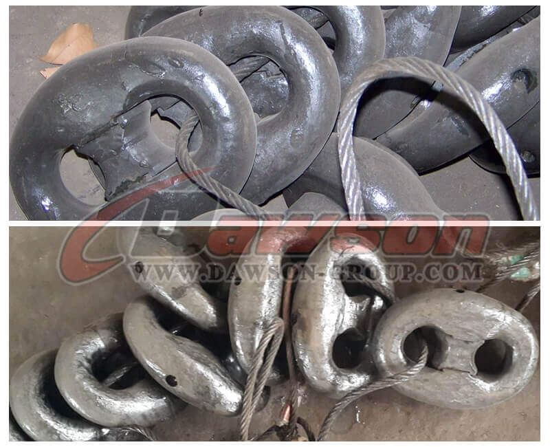 C Shaped Detachable Chain Connecting Link for Oil Platform Mooring ...