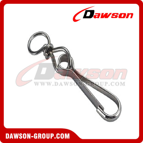 Simplex Hook with Swivel Nickel Plated, Simplex Hooks DIN 5287 Form B - Dawson Group Ltd ...