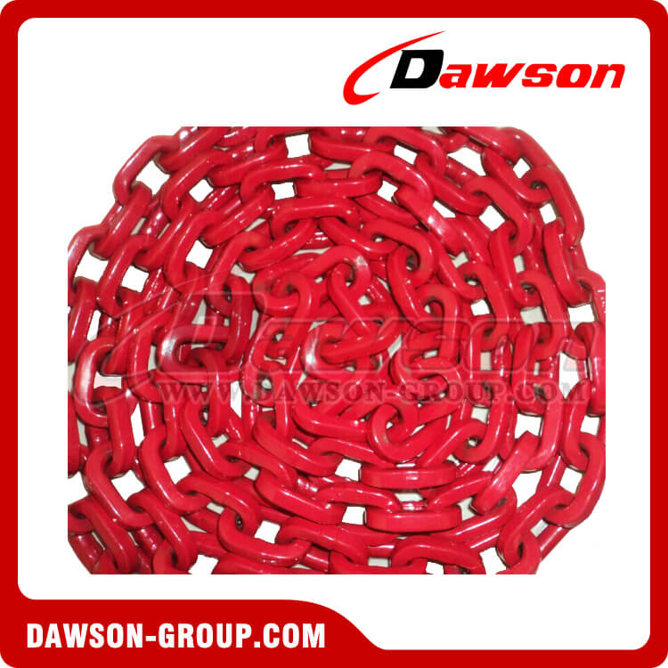 Grade 80 D-Shape Forestry Chain, G80 Welded Forestry Link Chain, Grade ...