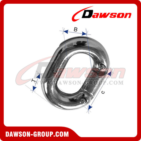 Stainless Steel Connecting Link, AISI304 Chain Connector, AISI316 ...