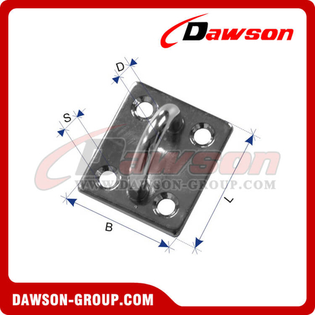 Stainless Steel Square Pad - Dawson Group Ltd. - China Manufacturer ...