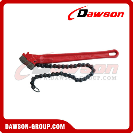 DSTD06A-4 American Type Chain Pipe Wrench, Chain pipe wrench, Jaw drop ...