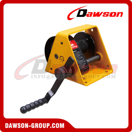 DSHW-A TYPE 150kg-2000kg Hand Spur Gear Winch, DSHW-AB Hand Worm Gear ...
