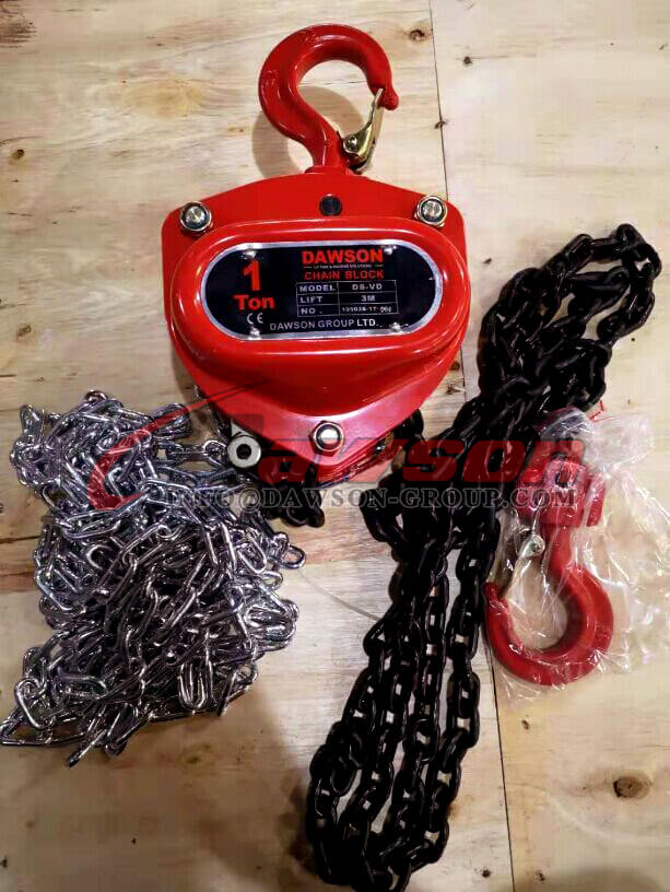 1T 1.5T 2T 3T 5T 10T 20T 30T 50T Chain Block for Construction Site ...