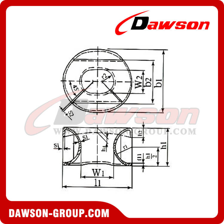DIN 81915 Type A Chock - Dawson Group Ltd. - China Manufacturer ...