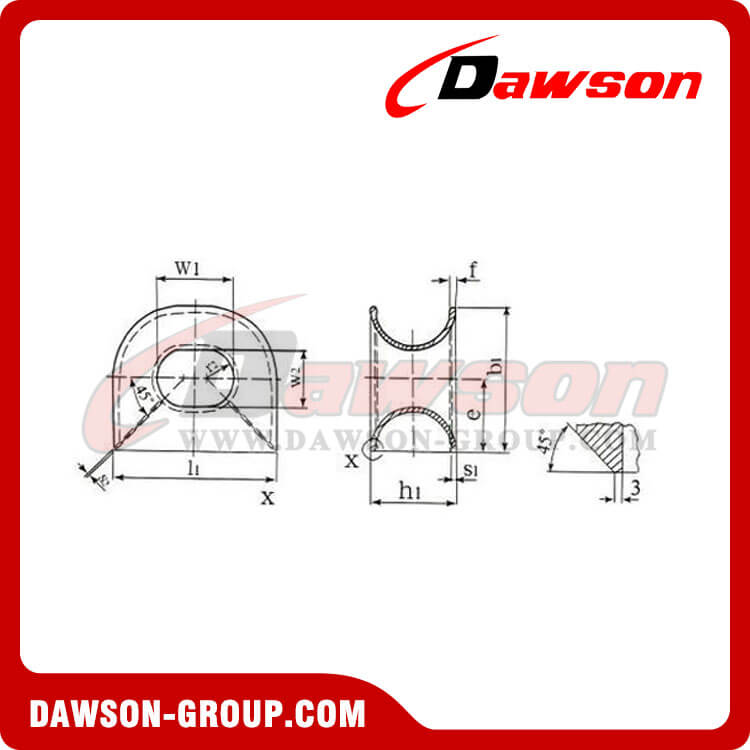 Marine Deck Mounted Chock - Dawson Group Ltd. - China Manufacturer ...