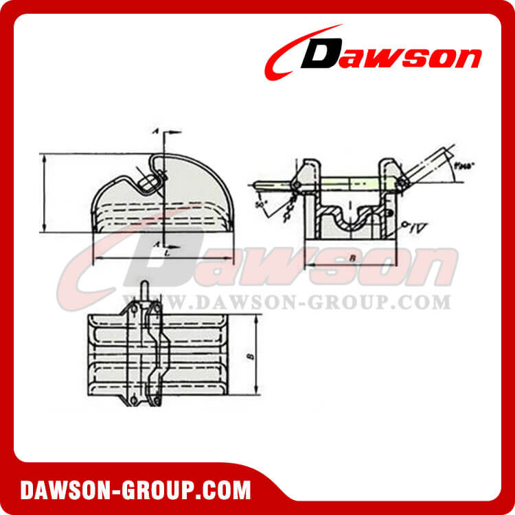 Cast steel chain stopper - Dawson Group Ltd. - China Manufacturer ...
