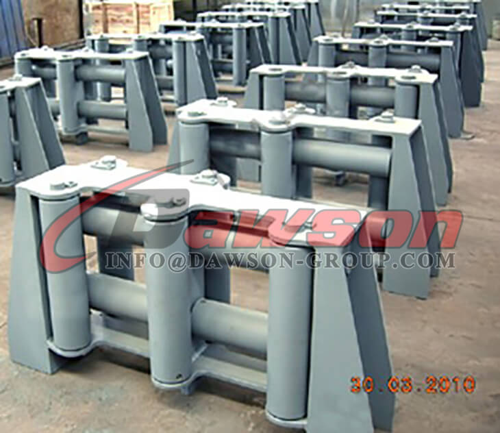 9 Rollers Fairlead, Universal Fairlead with 9 horizontal rollers ...