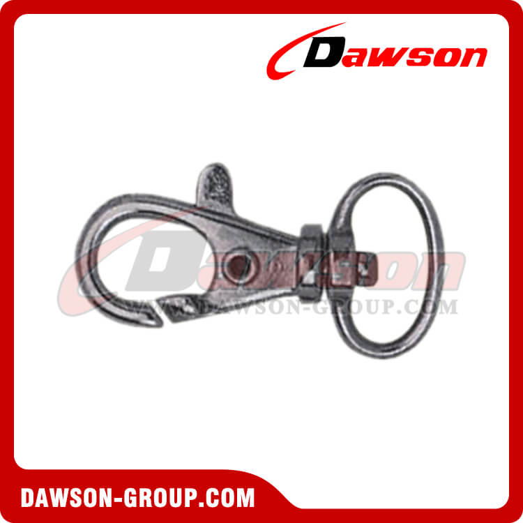 Swiveling Snap Hook, snap hook, snap hook with rigid eye - Dawson Group ...