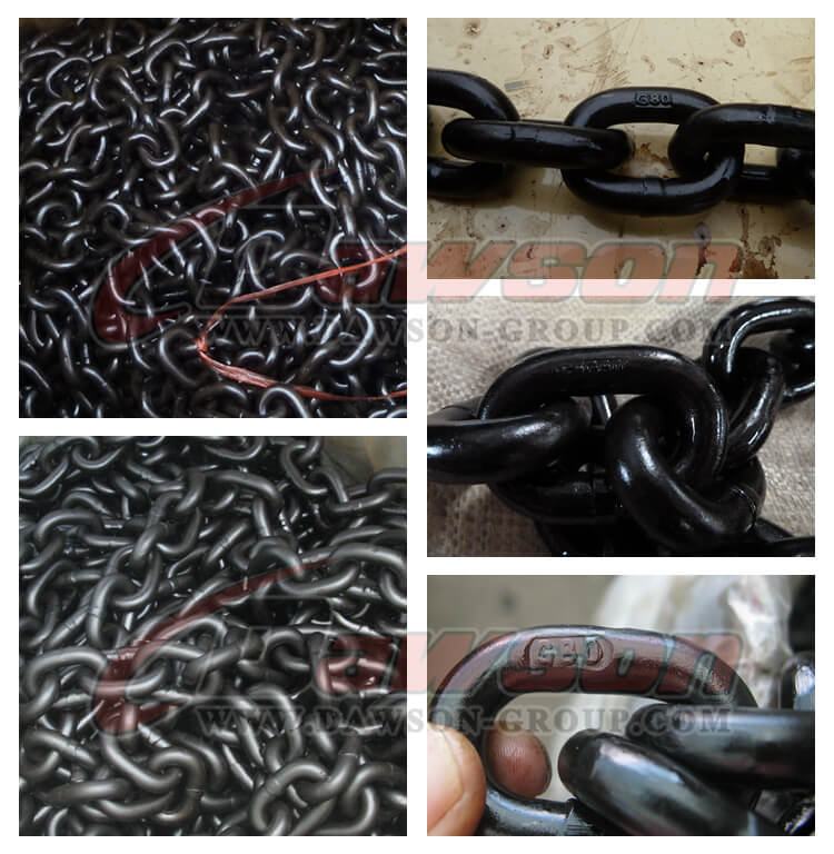 DT, DAT Carburizing Chain, High Hardness Black G80 Alloy Chain of ...