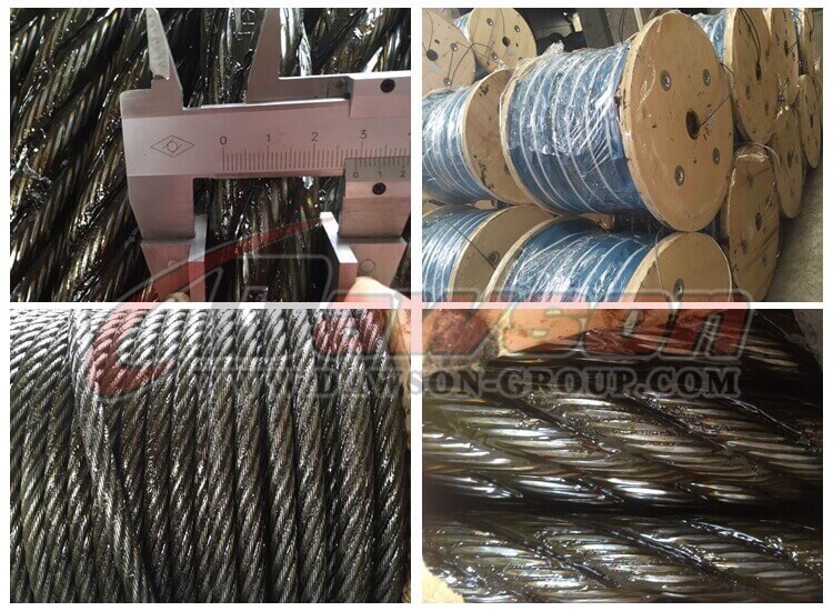 Compaction Strand Wire Rope Construction (6×K19S-IWRC) - China ...