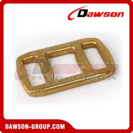 B/S 5000KG/11000LBS Forged Yellow Zinc Plated One Way Lashing Buckle ...