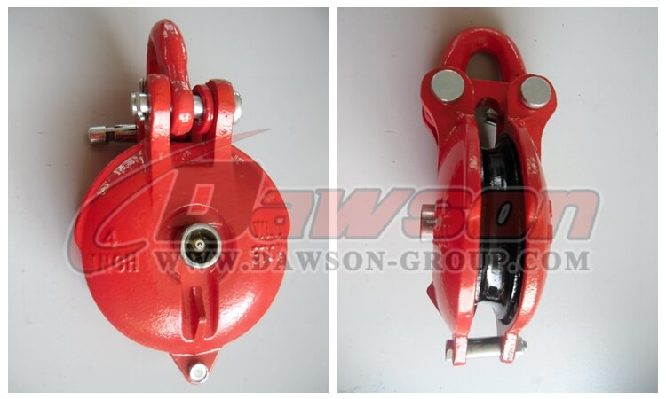 Red Snatch Block With Eye, snatch block with eye, snatch blocks with ...