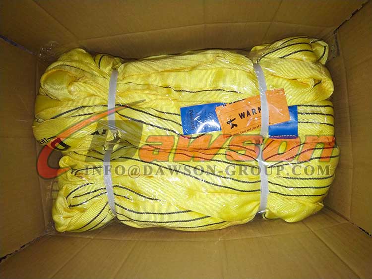 WLL 3T Polyester Round Slings AS 4497, 3000kg Synthetic Endless Round ...
