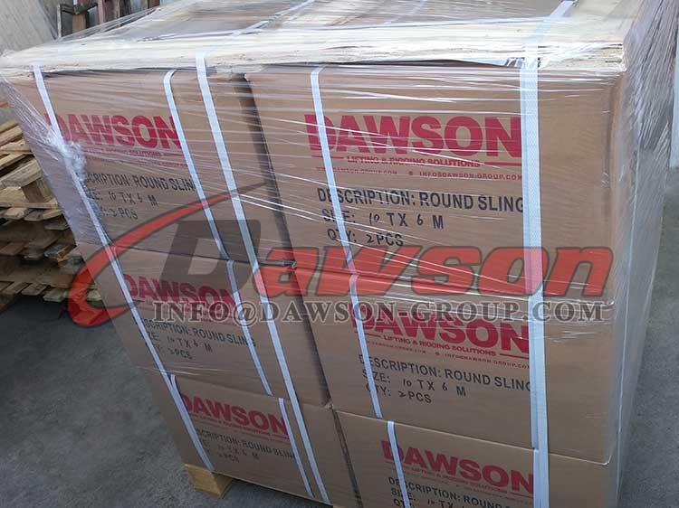 WLL 10T Polyester Round Slings AS 4497, 10000KG Textile Endless Type ...