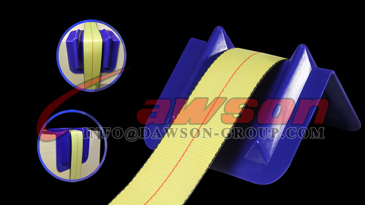 3'', 4'' Ratchet Tie Down Lashing Strap Plastic Edge Protector for U.S ...