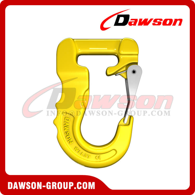 G100 / Grade 100 Web Sling Hook, Synthetic Alloy Round Sling Hook ...
