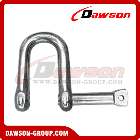 Stainless Steel European Type Shackle with Lock Pin - Dawson Group Ltd ...