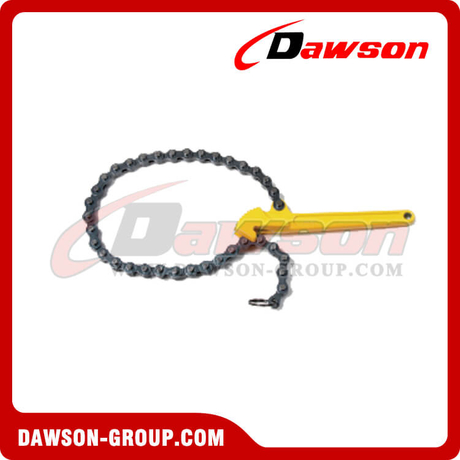 DSTD06K Chain Pipe Wrench, Jaw drop forged Pipe Wrench, Dusal side jaw ...