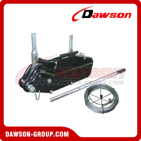 Steel Body Wire Rope Pulling Hoist, Wire Rope Tirfor, Manual Hand ...