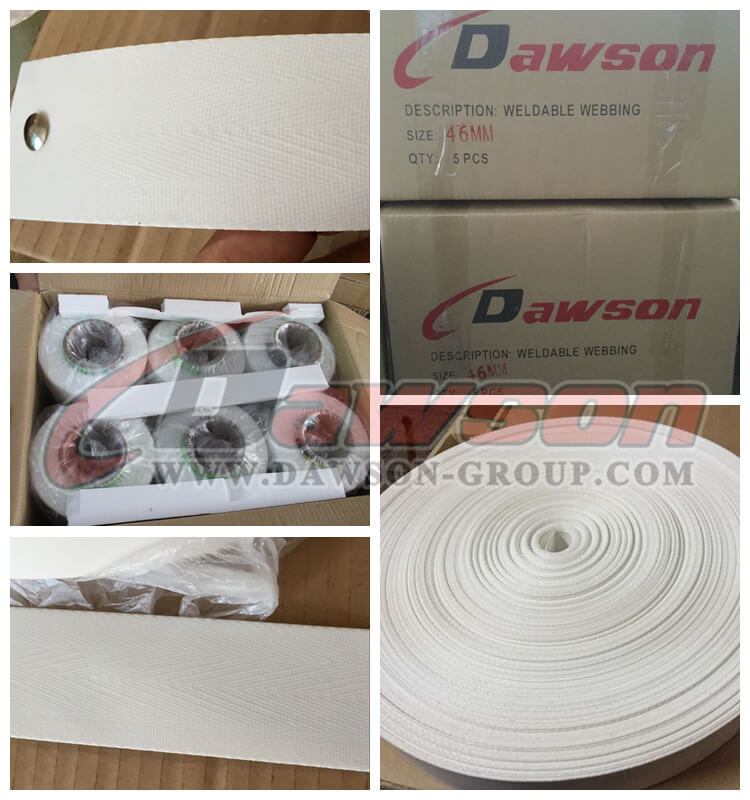 DAWSON 46mm PVC-Coated Weldable Webbing, Weldable Webbing Materials ...