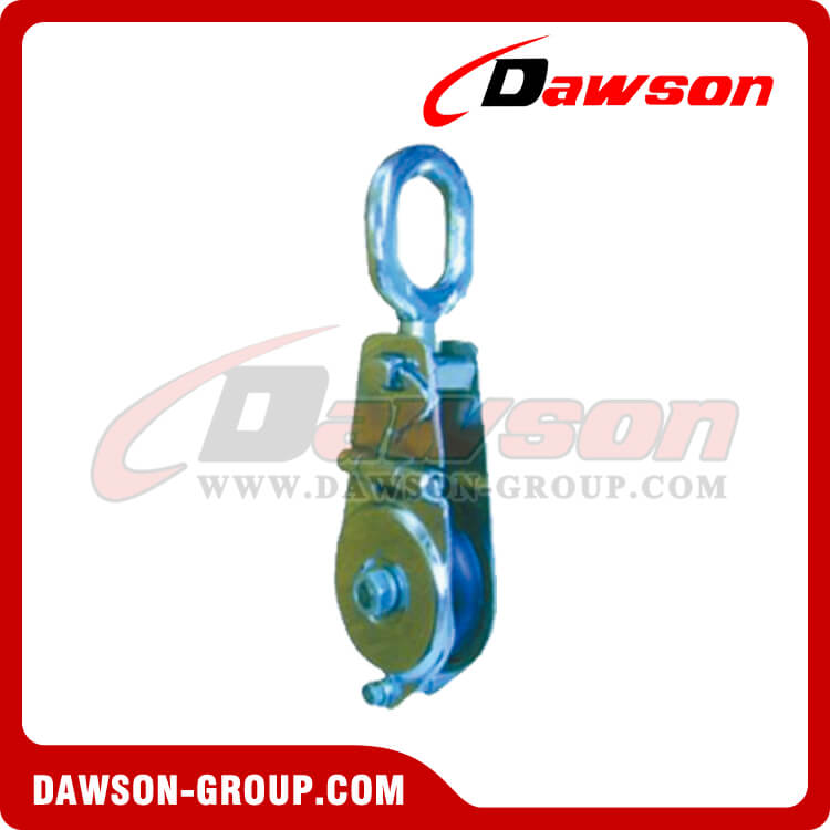 Rigging Block Single With Eye, snatch block, open type steel pulley ...