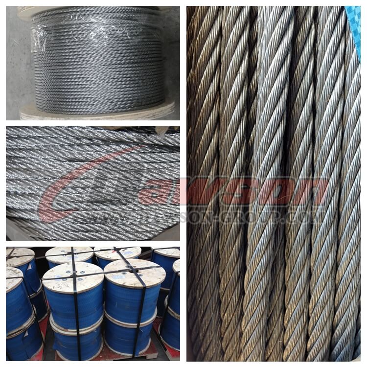 Compaction Strand Wire Rope Construction (8×K19S-IWRC) - China ...